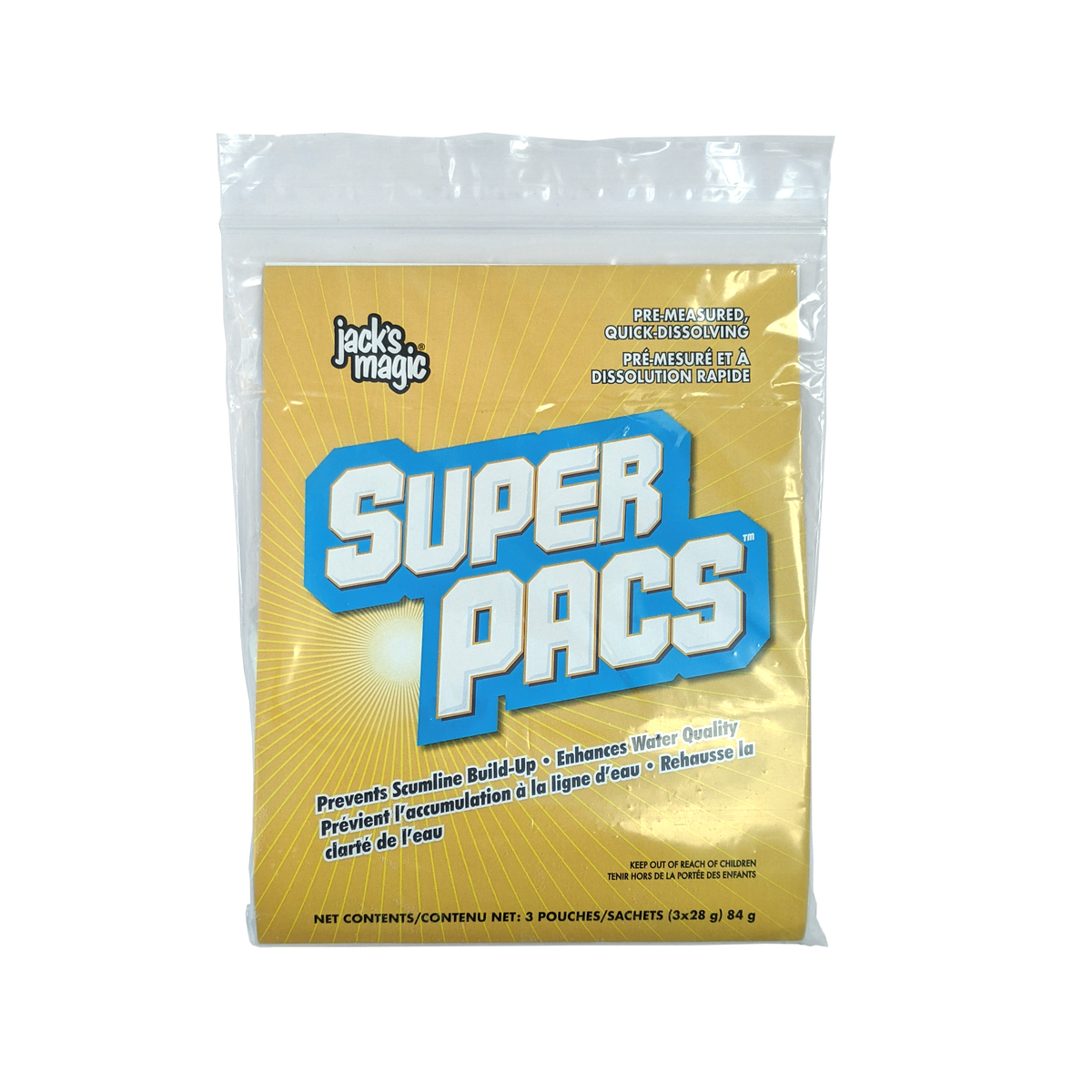 Jack's magic: Super pacs 3/bag JMS04905 – Spa Laurentien